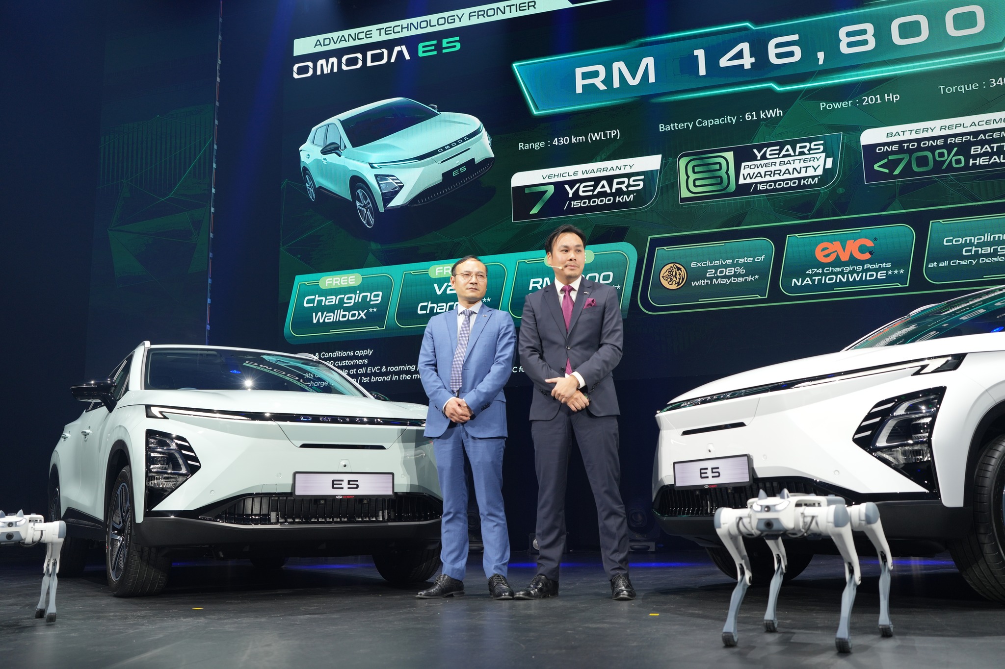 Chery Malaysia Unveils the OMODA E5: A Feature-Packed Electric Vehicle for a Sustainable Future ...